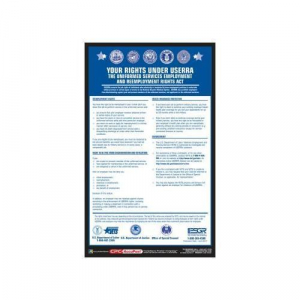 Order PPG123 by Accuform 14" x 8-1/2" Labor Relations Poster "USERRA ...
