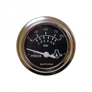 Order 101577 by Datcon 882 Heavy Duty Oil Pressure Gauge, Polished, 0 ...