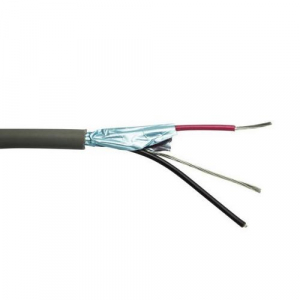 Order 22/2ESH by SCP 2C/22 AWG Twisted Pair Foil Shield Cable, Gray ...