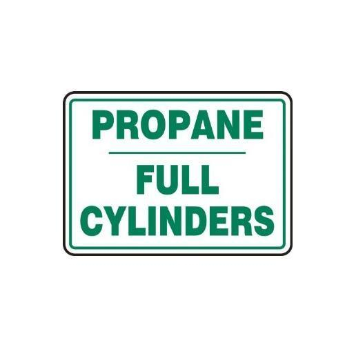 Order MCPG546VS by Accuform Cylinder Sign "Propane, Full Cylinders ...