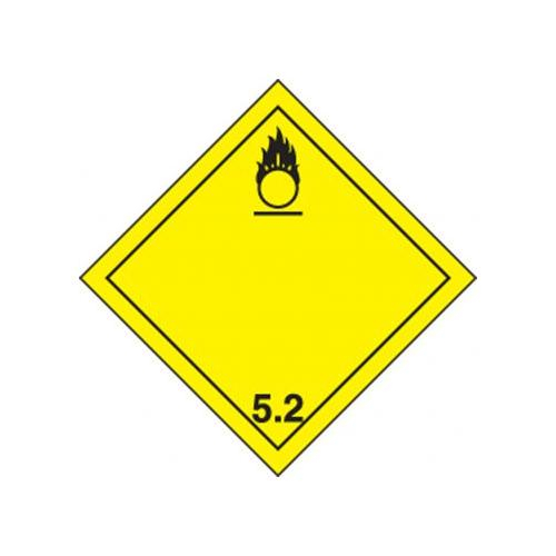 Order TCP522MG100 by Accuform TDG Placard "Class 5.2" - US Mega Store