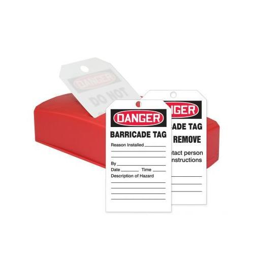 Order TDR393 by Accuform OSHA Danger Refill Tag "Barricade Tag" - US ...