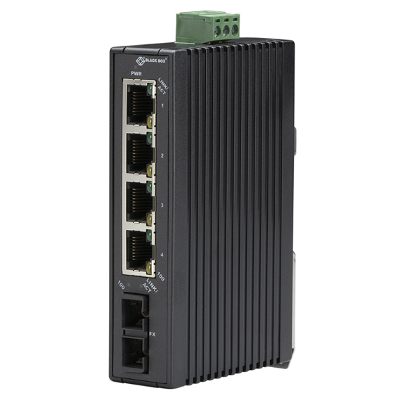 Order LBH120A-H-SC by BlackBox 5-Port Fiber Multimode Switch - US Mega ...