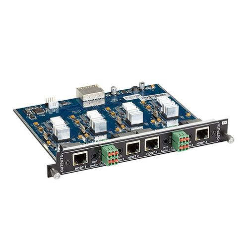 Order AVS-4O-HDB by BlackBox Output Card - 4K, RJ-45, Analog Audio, RS-232 - US Mega Store