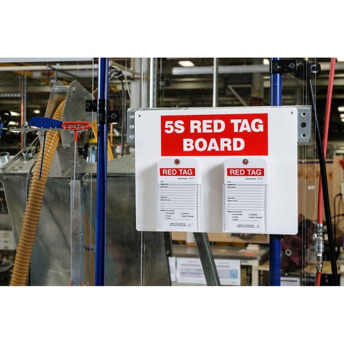 Order 122048 by Brady 12" x 16" Information Center "5S Red Tag Board ...