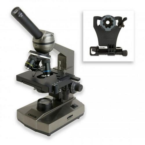 Order MS-100SP by Carson Optical Table-Top Microscope with Smart Phone ...