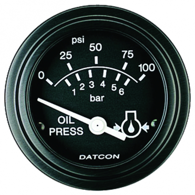 Order 100174 by Datcon 882 Pressure Gauge, Oil, 0-100 PSI - US Mega Store