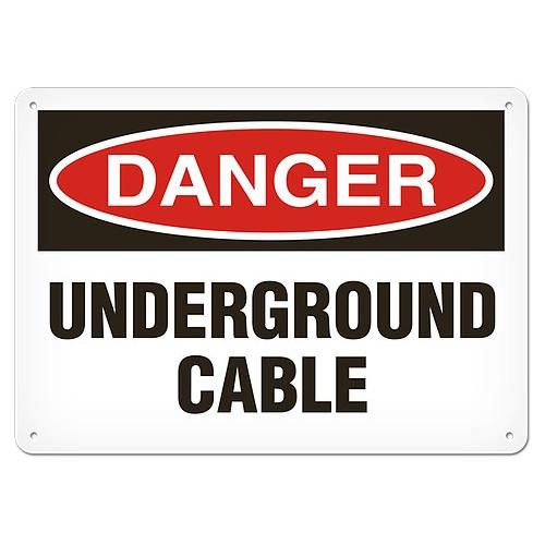 Order SC1107A by GHS Safety 14" x 20" Aluminum Sign "Danger ...