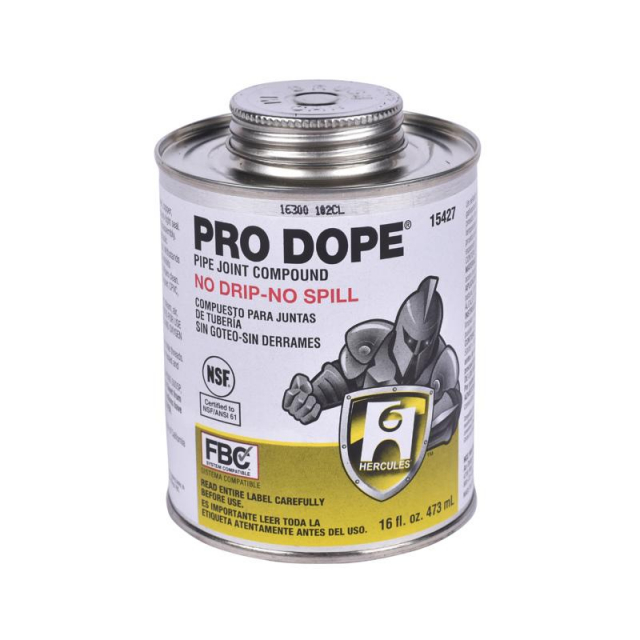 Order 15427 by Hercules Pro Dope Thread Sealant with Brush, 16 oz ...