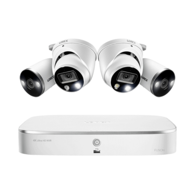 Order N4K2SD-84WBD by Lorex 8-Channel Fusion NVR System with Dome ... Order N4K2SD-84WBD by Lorex 8-Channel Fusion NVR System with Dome ...