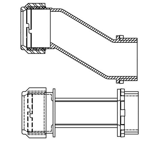 Order 15014 by Morris 1/2" EMT to Box Offset Compression Connector - US ...