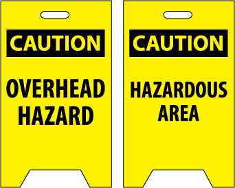 Order FS18 by NMC Sign "Caution Overhead Hazard ..." - US Mega Store