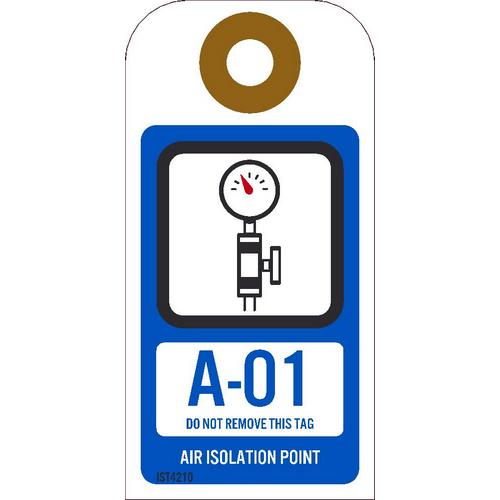 Order IST4210 by NMC Label "Air Isolation Point" - US Mega Store