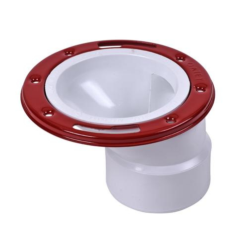 Order 43501 by Oatey 3"- 4" PVC Level Fit Offset Closet Flange with ...