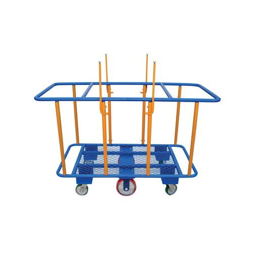 Order PANEL-H by Vestil Horizontal Panel Cart, 2k Lb, 64" x 31" - US ...