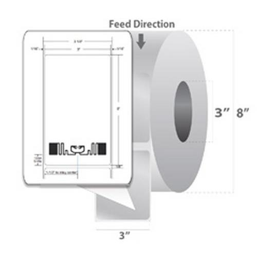 Order 10026446 by Zebra Z-Perform 1500t 3" x 5", RFID Label, TT, AD237 ...